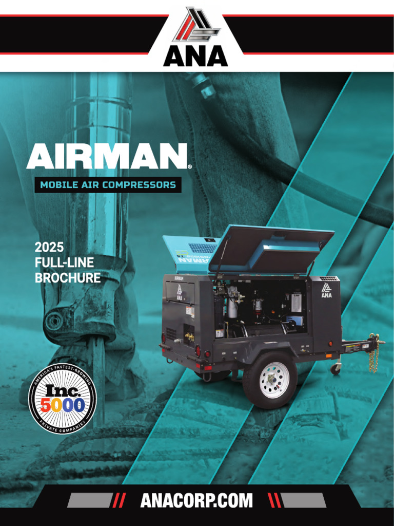 01 ANA Airman Air Compressor Full-Line Brochure-Web REV09-23 | PDF ...