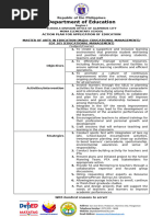 Re-Entry Action Plan Template for DepEd | PDF | Business | Economies