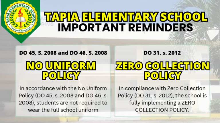 No Uniform-Zero Collection Policy | PDF