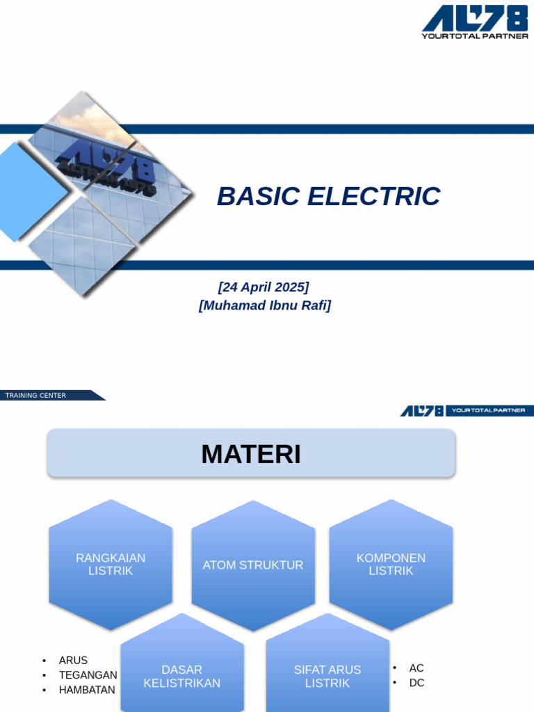 Muhamad Ibnu Rafi (Basic Electric) | PDF