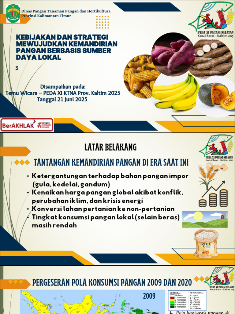 Kebijakan Dan Strategi Mewujudkan Kemandirian Pangan Berbasis Sumber Daya Lokal | PDF