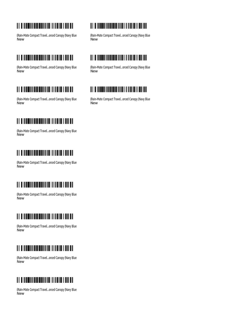 Umbrella Labels | PDF