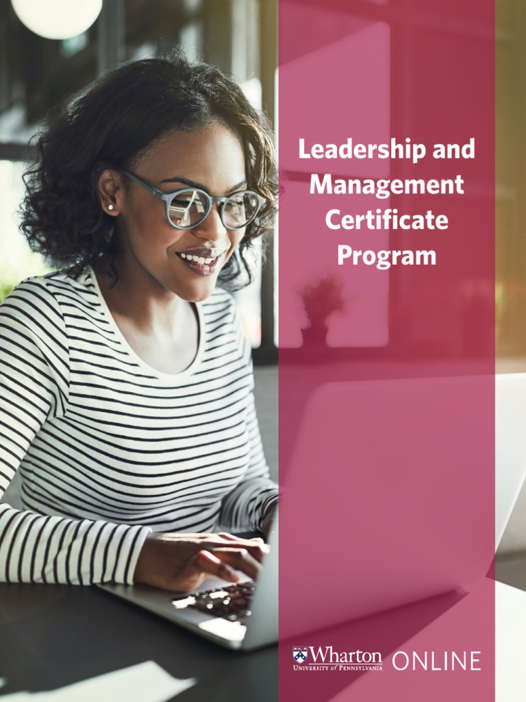 V4 - Leadership and Management Certificate Program | PDF | Strategic ...