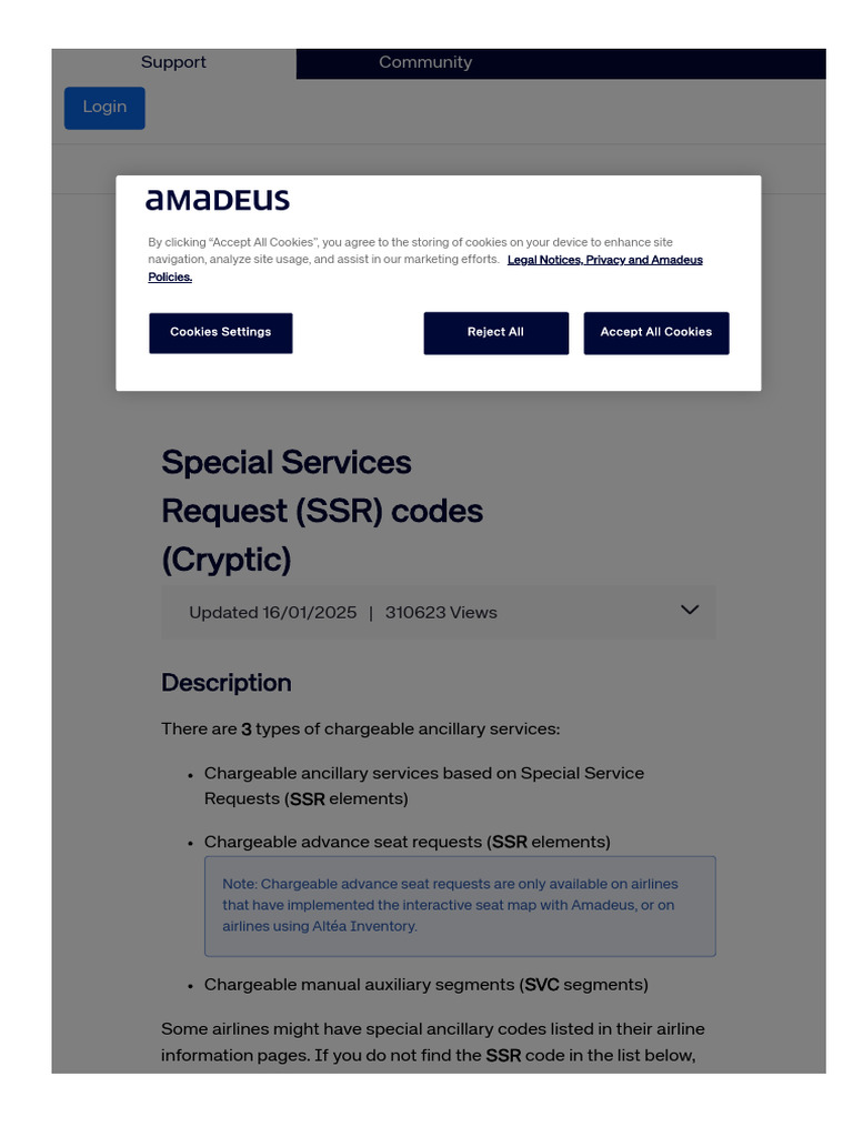 Servicehub Amadeus Com C Portal View Solution 768896 Special Services ...