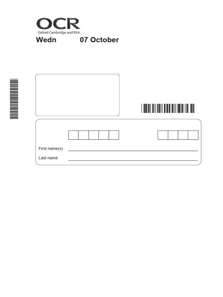 November 2020 QP - Paper 1 OCR Computer Science As-Level | PDF ...