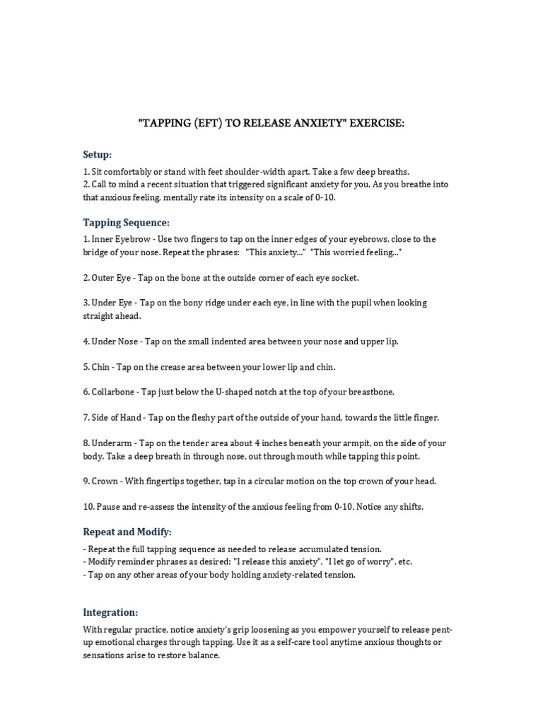 FREE Somatic Therapy Exercises | PDF | Thought | Mind