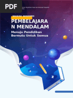Naskah Akademik Pembelajaran Mendalam | PDF