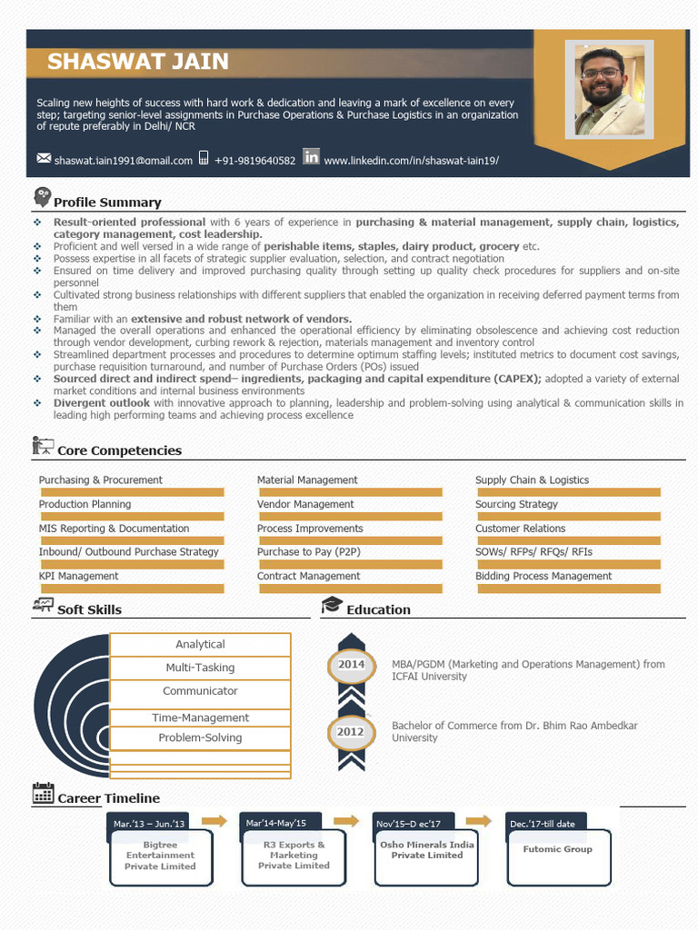 Naukri ShaswatJain (10y 0m) | PDF | Logistics | Supply Chain
