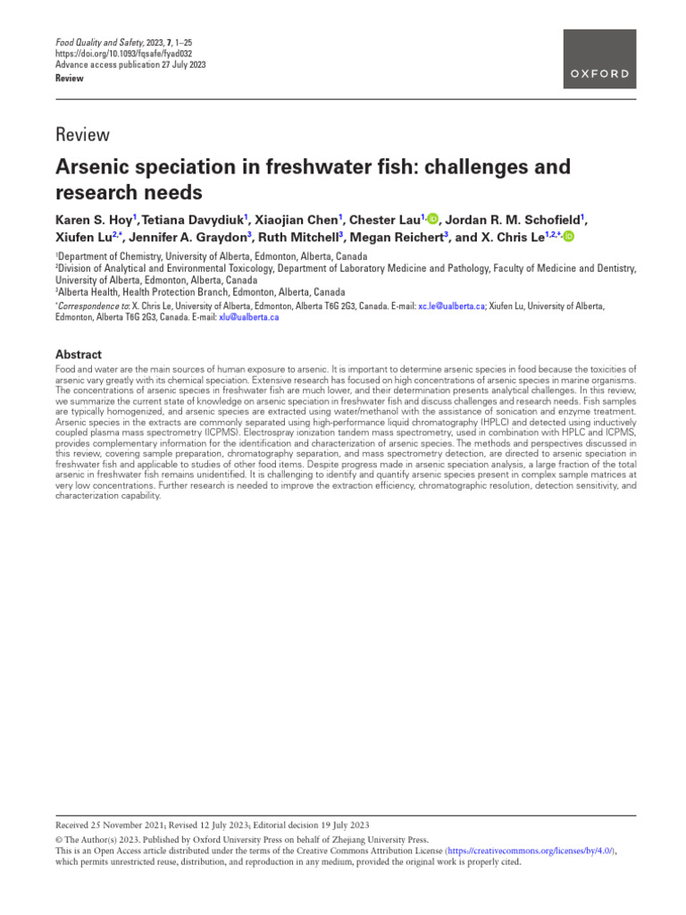 Fyad 032 | PDF | Arsenic | Aquaculture