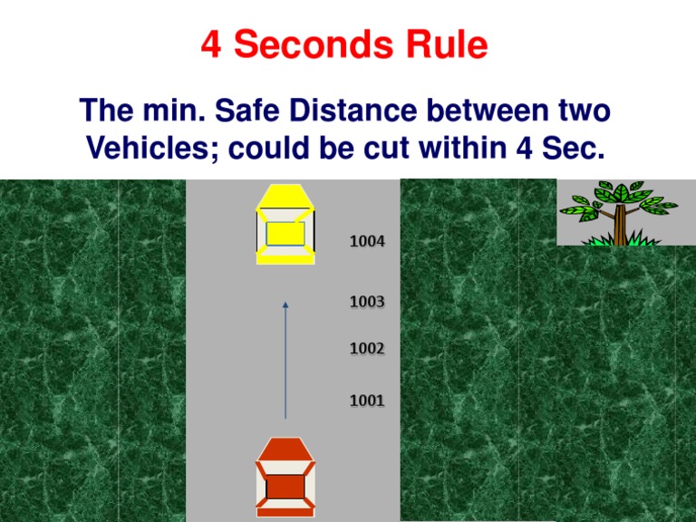 4 Sec Rule | PDF