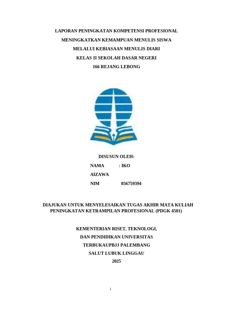 Laporan PKP Fixs Iko | PDF