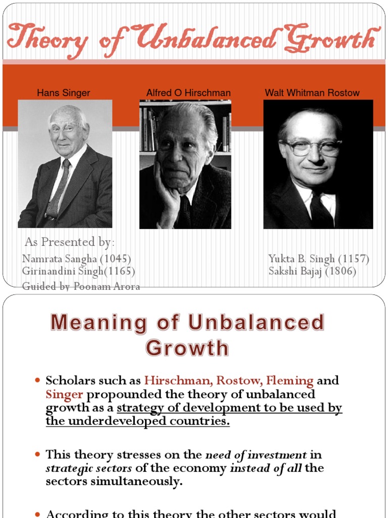 Unbalanced Growth Theory Explained | PDF | Economic Growth | Economics