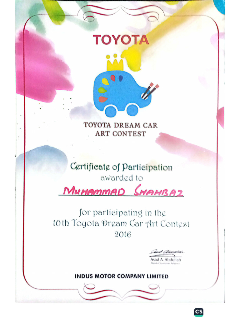 TOYTA Contest | PDF