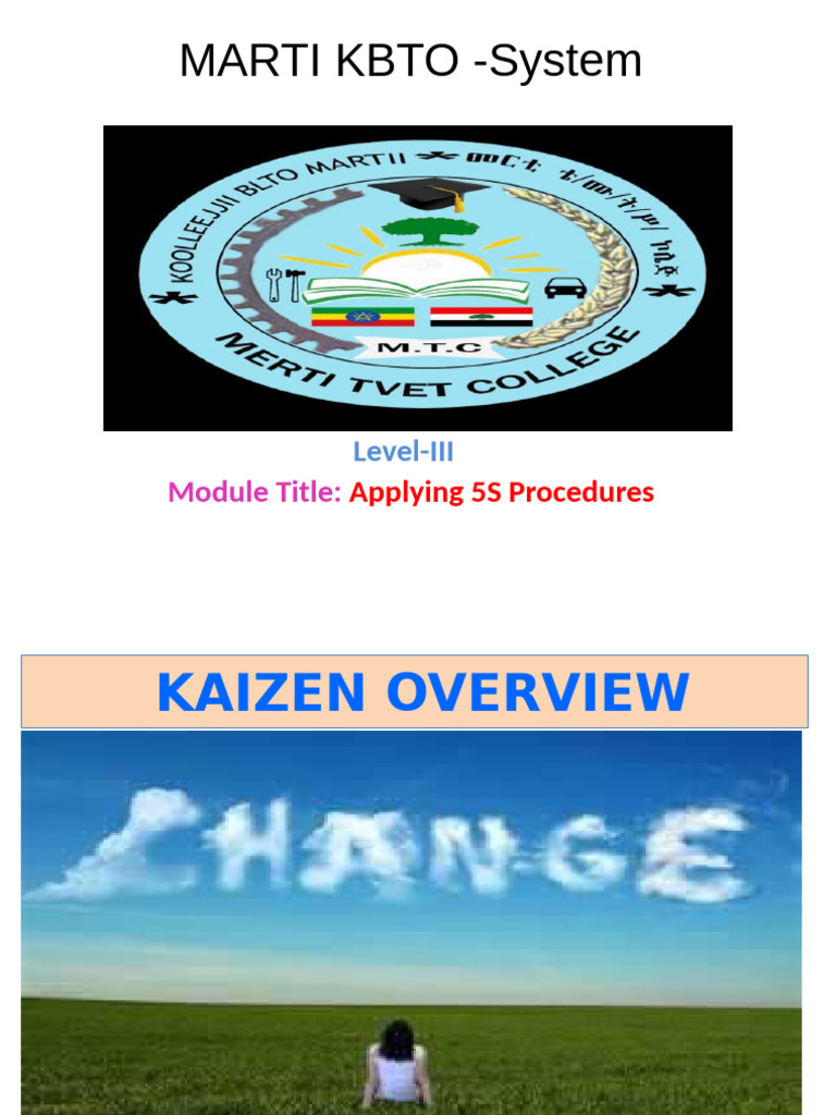 Kaizen Overview Final | PDF | Production And Manufacturing | Systems ...