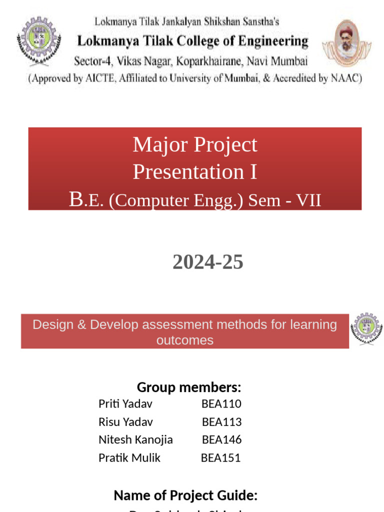 SEM VII MiniProject (1) - 2 | PDF | Data | Usability