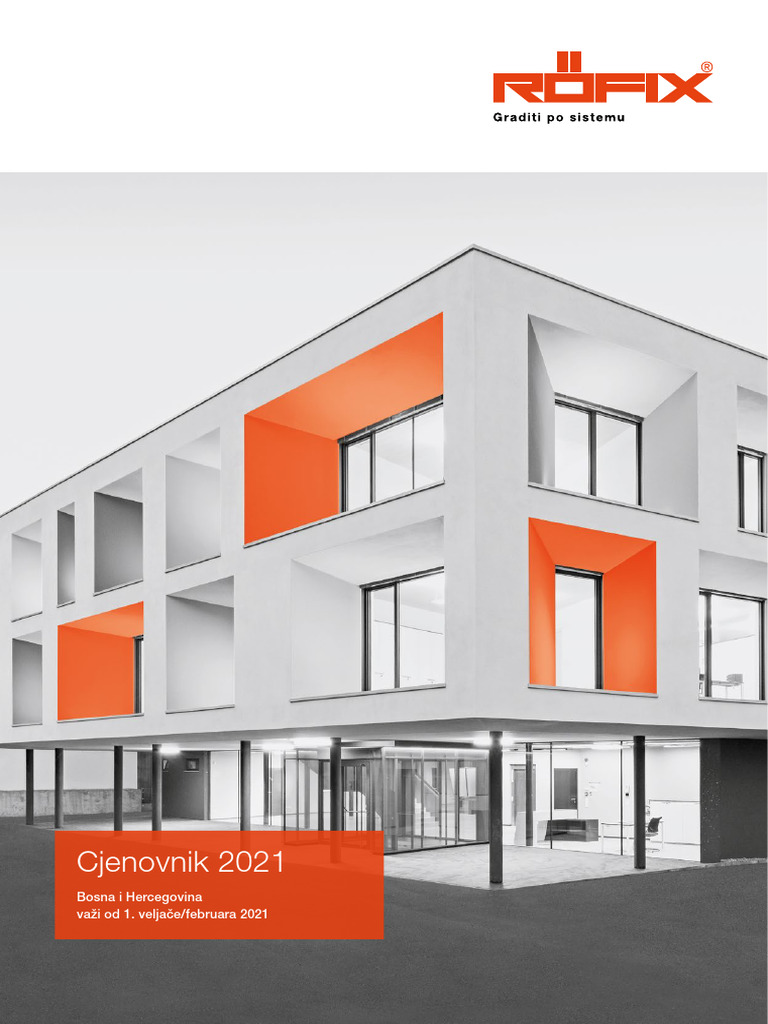 Rofix Bih Cjenovnik 2021 | PDF
