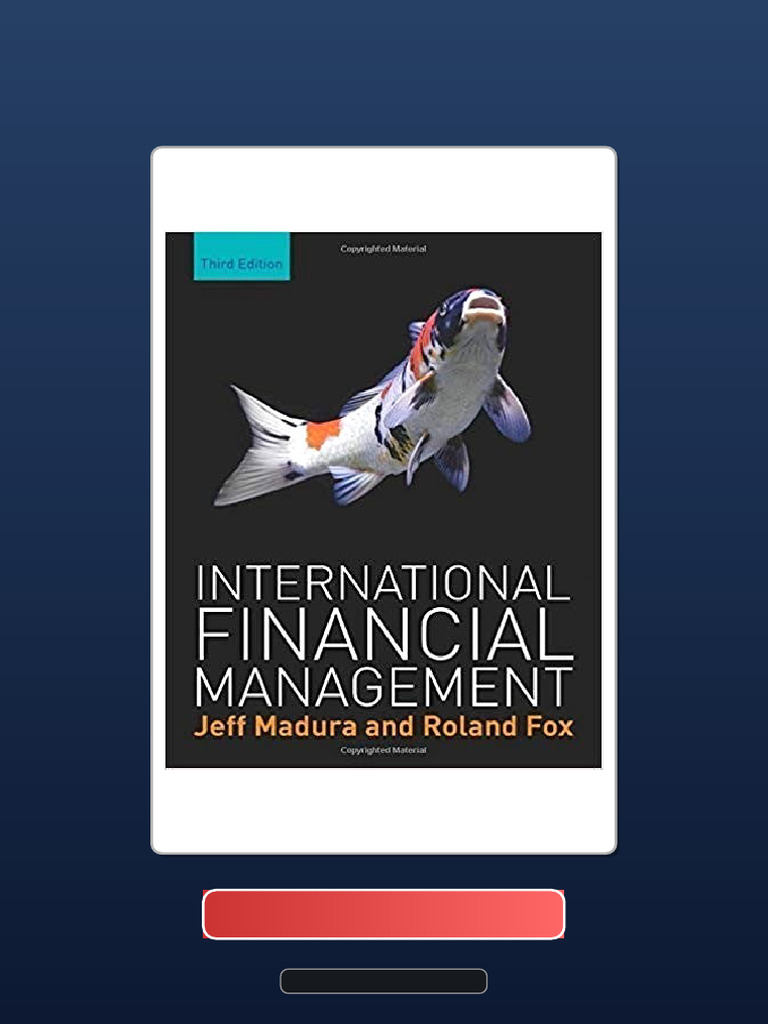International Financial Management 3rd Edition by Jeff Madura Ebook and ...