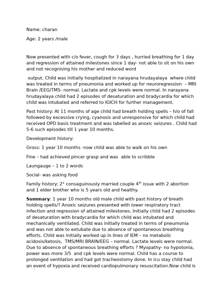 Charan Summary | PDF