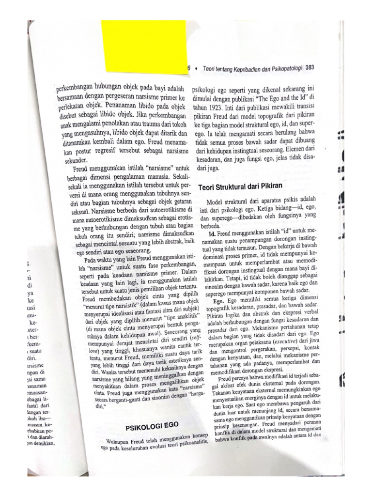 Id Ego Super Ego | PDF