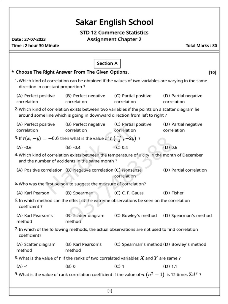 Chapter 2 Statistics Solutions | PDF | Descriptive Statistics ...