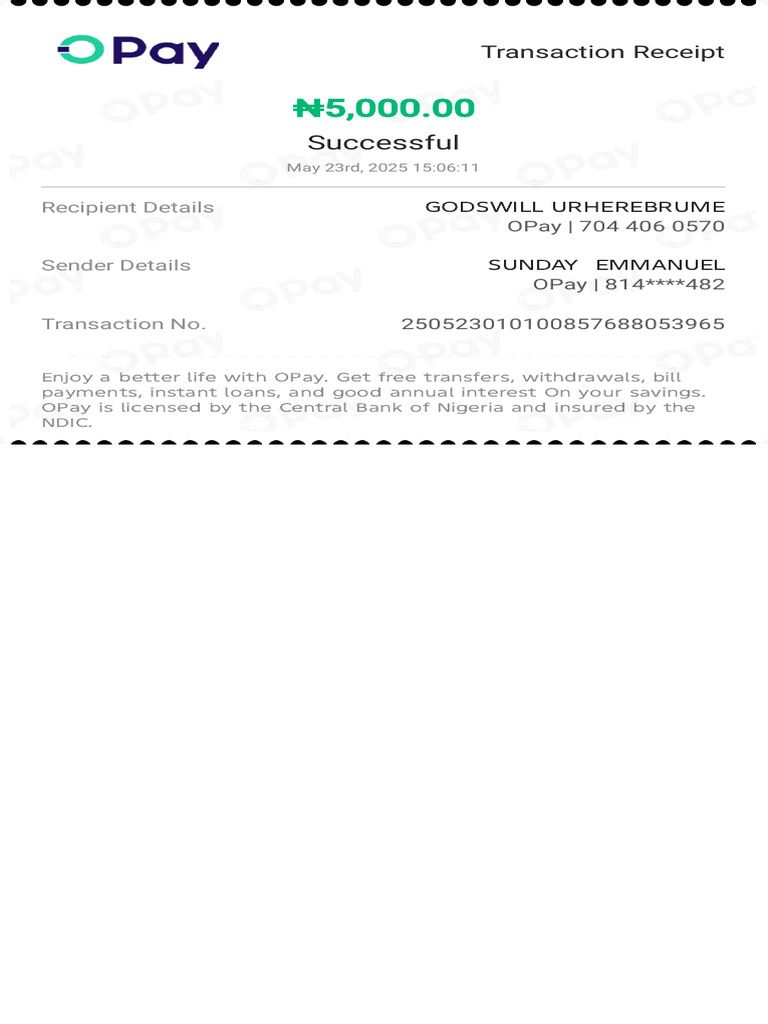 Transaction Receipt-250523010100857688053965 | PDF