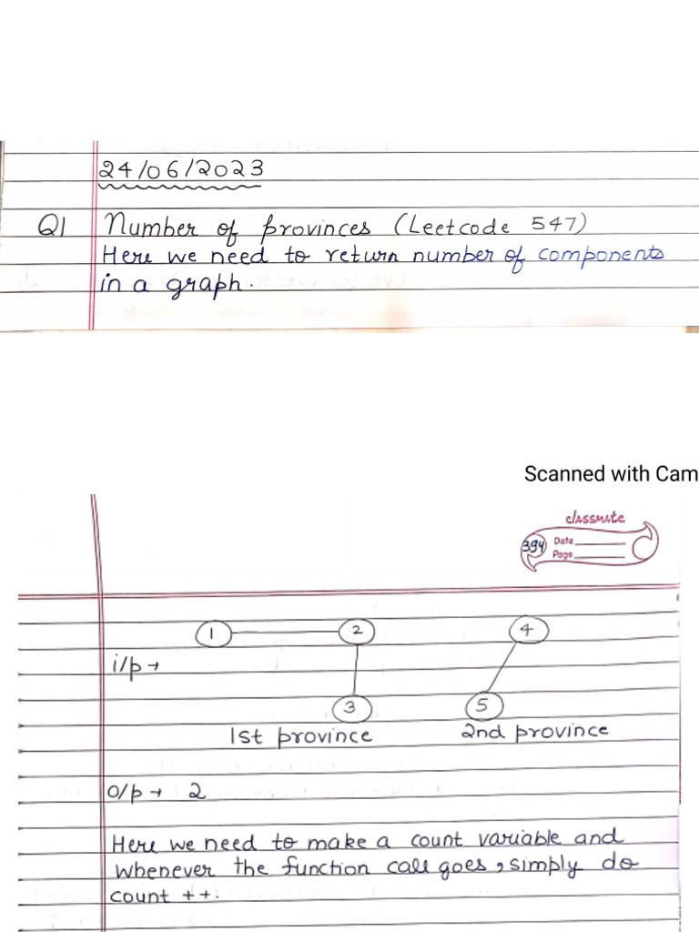 Graphs ClassV Notes 24th June 2023 | PDF