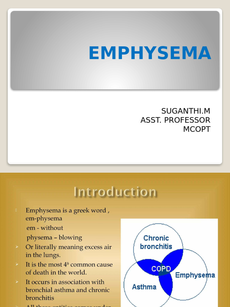 EMPHYSEMA | PDF