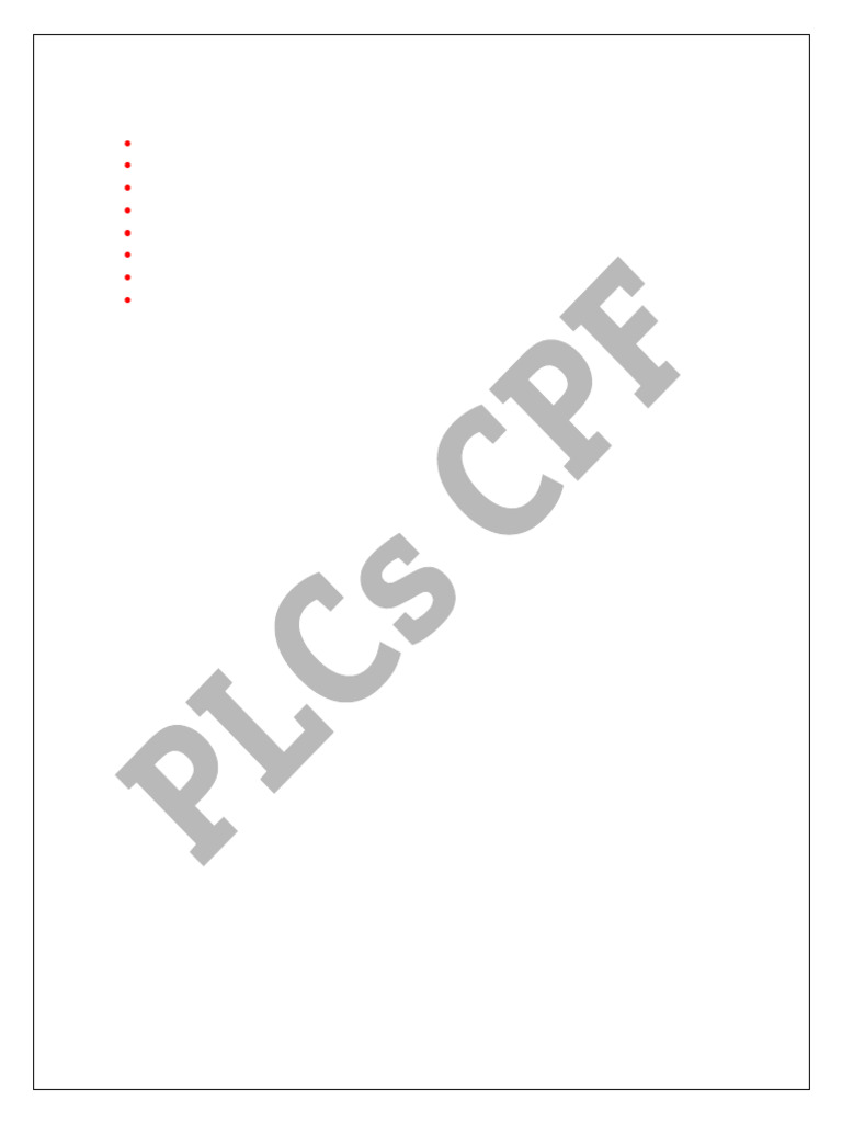 PLCs CPF-1 | PDF | Programmable Logic Controller | Automation