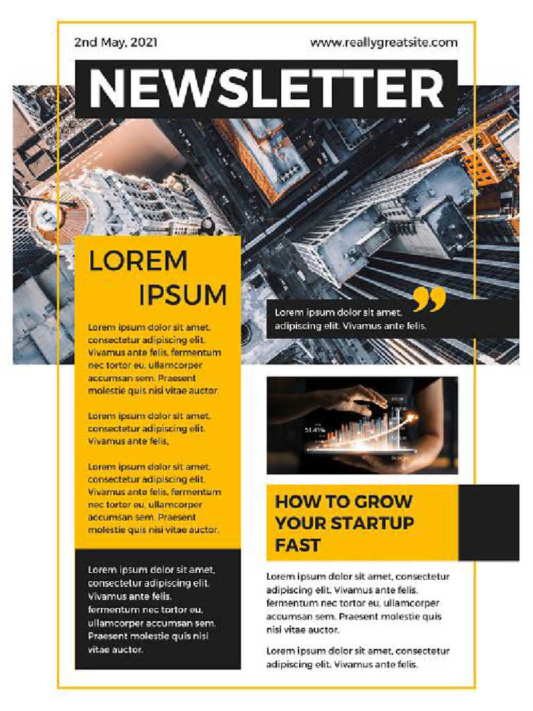 Contoh New Letter 3 Lorem IPSUM | PDF