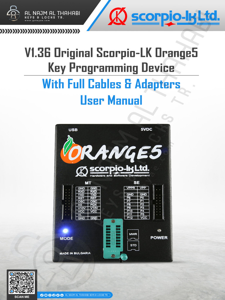 Orange5 Programmer User Manual | PDF