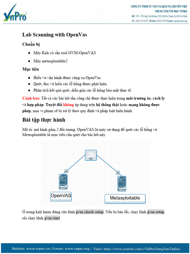 Lab OpenVAS | PDF