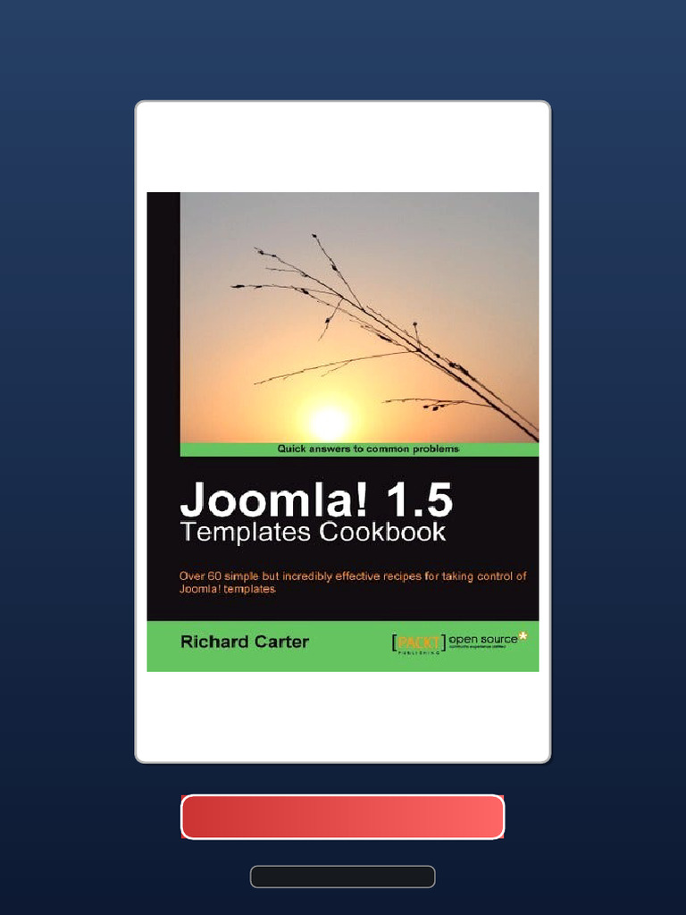 Joomla 15 Templates Cookbook Official Test Bank | PDF | Multiple Choice ...