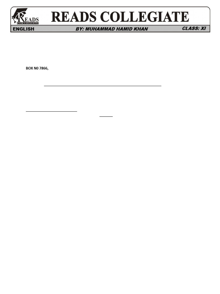 Job Letter | PDF
