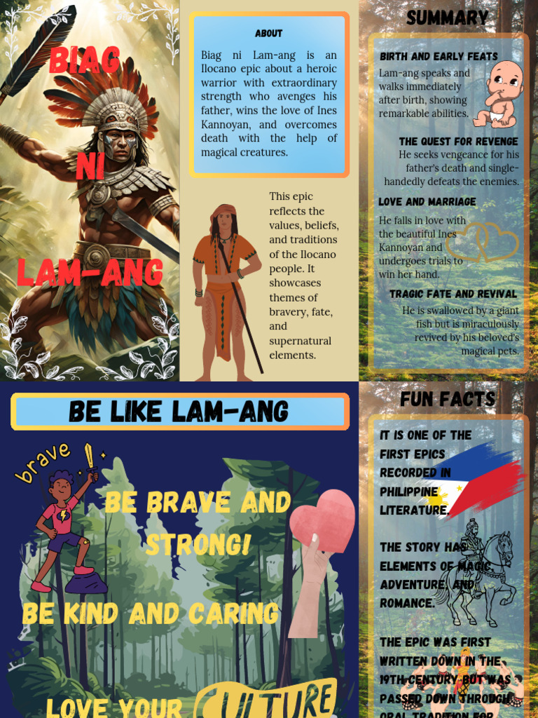 Ilocano Epic: Biag ni Lam-ang Summary | PDF | Oral Tradition