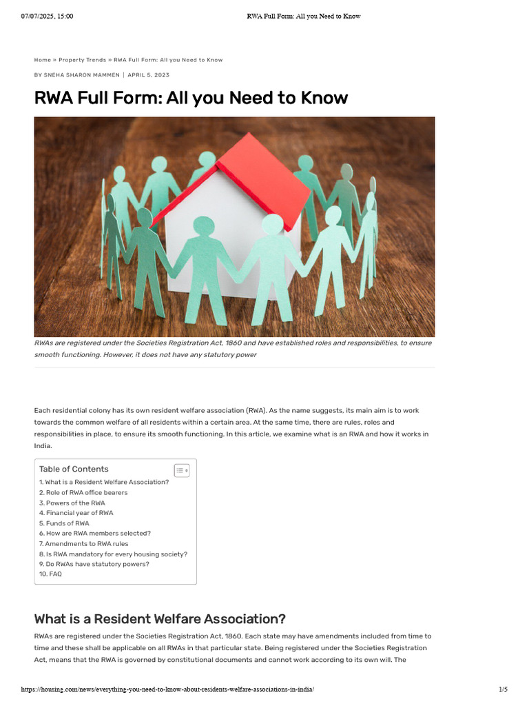 RWA Full Form_ All you Need to Know | PDF | Legal Liability | Common Law