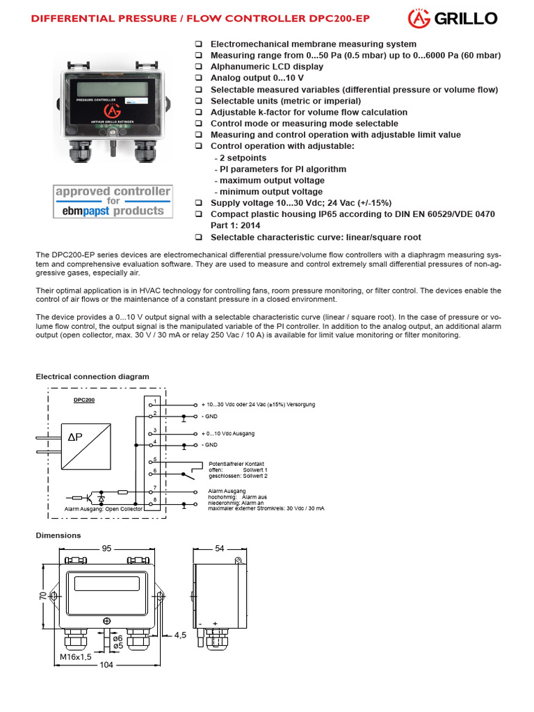 Data-Sheet DPC200-EP English 2025 | PDF | Electronics | Electrical ...