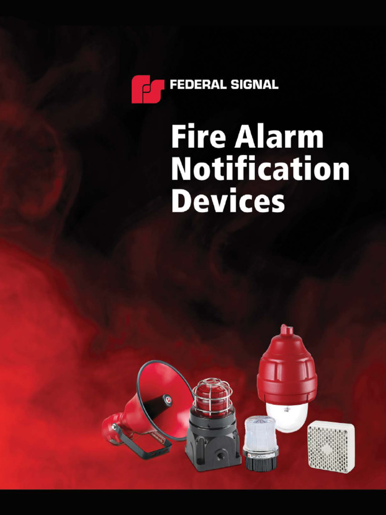 Federal Signal Safety Product Certifications | PDF | Amplifier ...