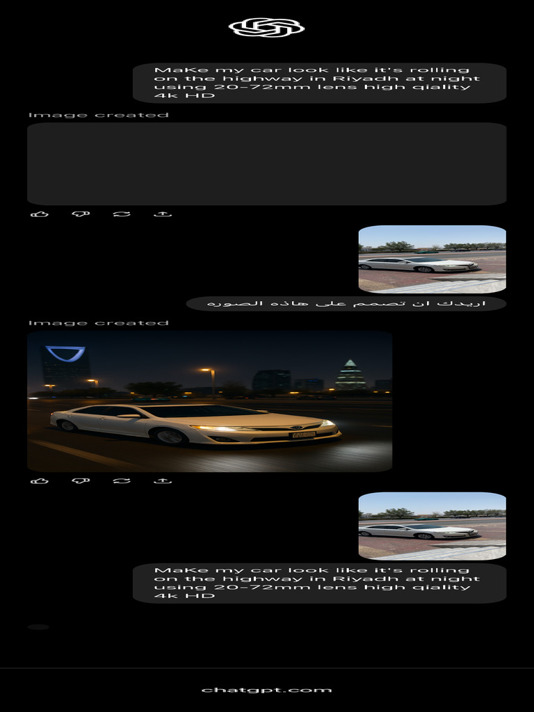 Car in Riyadh at Night | PDF