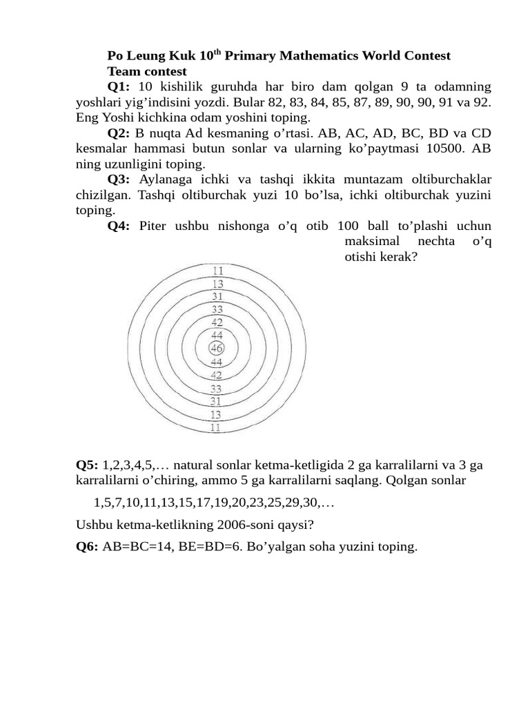 Po Leung Kuk 2006 Team | PDF