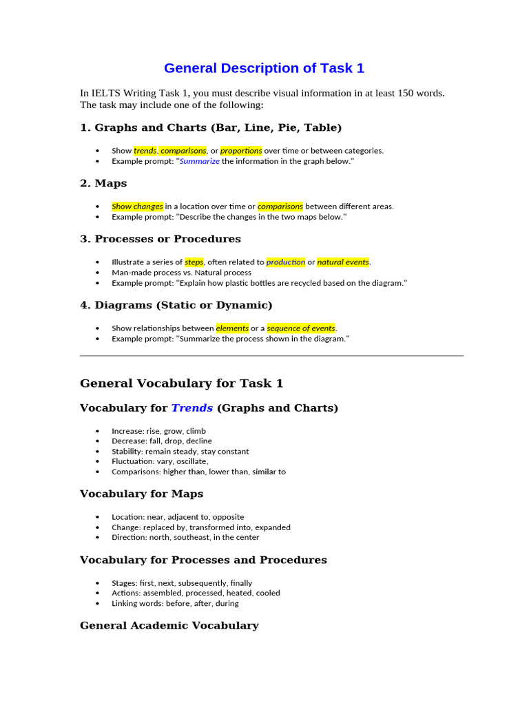 General Description of Task 1 | PDF | Information