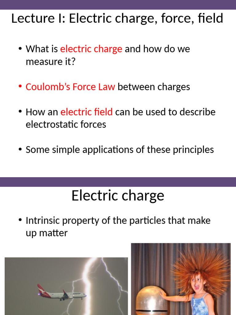 Understanding Electric Charge and Fields | PDF | Electric Charge | Force