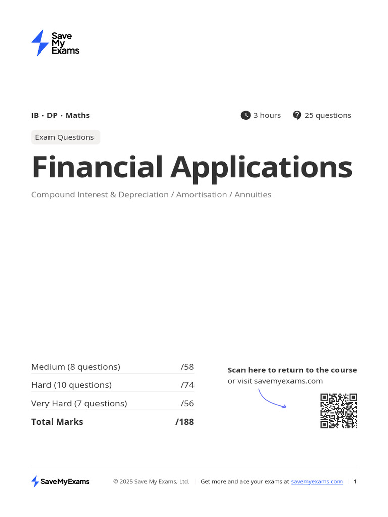 Financial Applications Tc3x6dFrMk95kmGr | PDF | Interest | Interest Rates