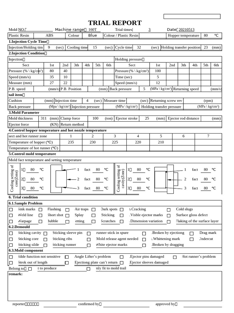 Access - Hatch - Button-Injection Parameter | PDF | Industrial Processes | Mechanical Engineering
