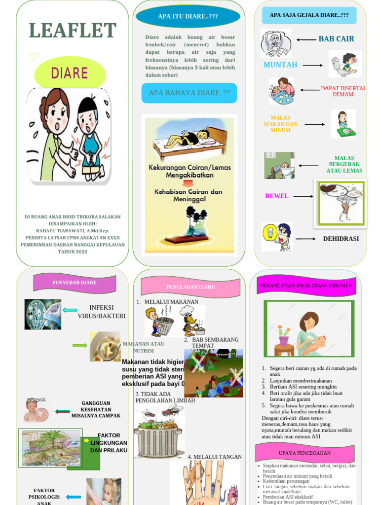 Leaflet Diare | PDF