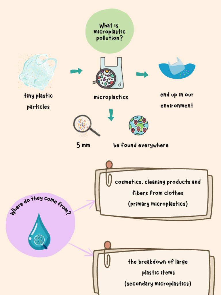 Mindmap Microplastic Pollution | PDF
