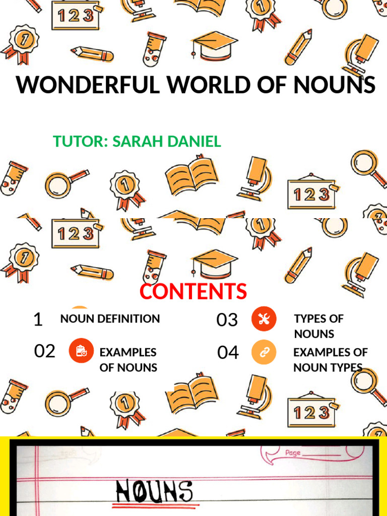 Wonderful World of Nouns | PDF