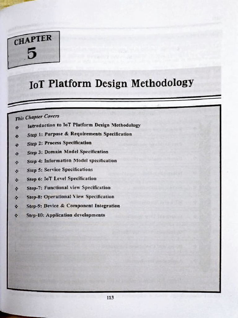 IoT Platform Design Methodology Steps | PDF | System | Automation