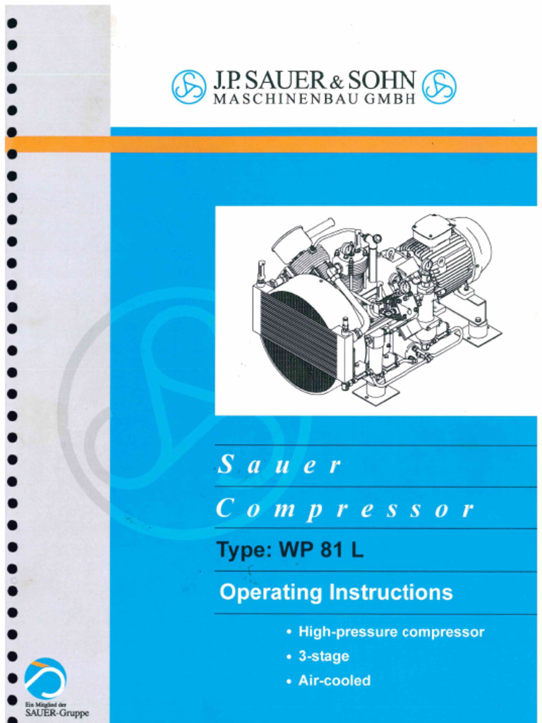 Compressor Sauer Type WP 81 L | PDF