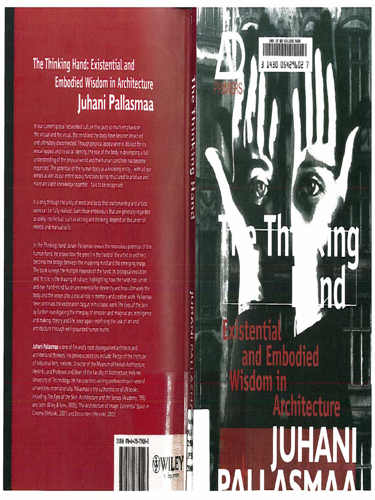 The Thinking Hand by Juhani Pallasmaa | PDF