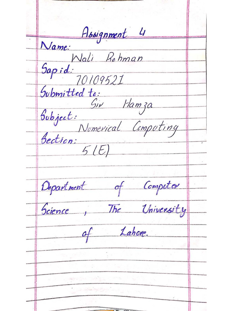 NC Assignment Updated 4 | PDF